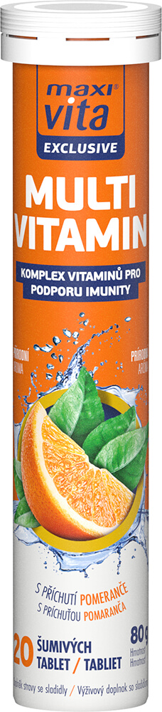 Maxi Vita Exclusive Multivitamin - šumivé tablety